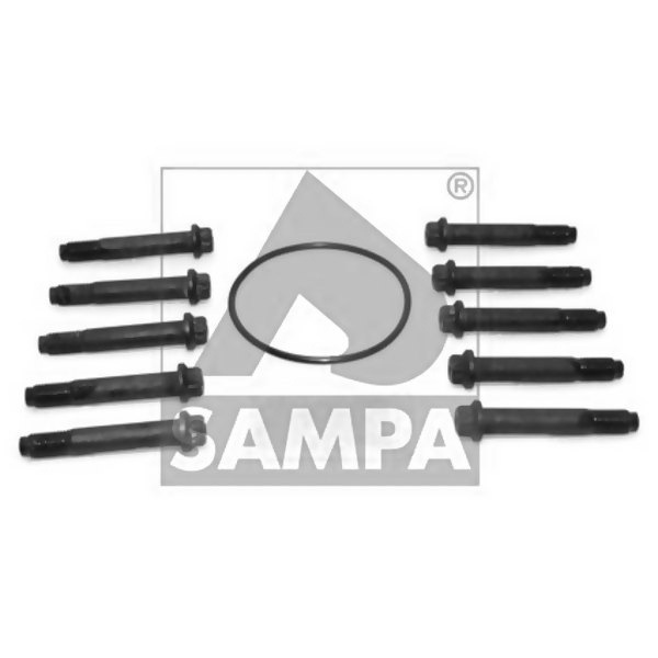 Комплект монтажный тормозного диска SAMPA арт. 075618