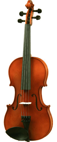Violin ARS Music №024A-1/2 - Student 1/2 violin of convincing quality, Piranito strings, Wittner tailpiece