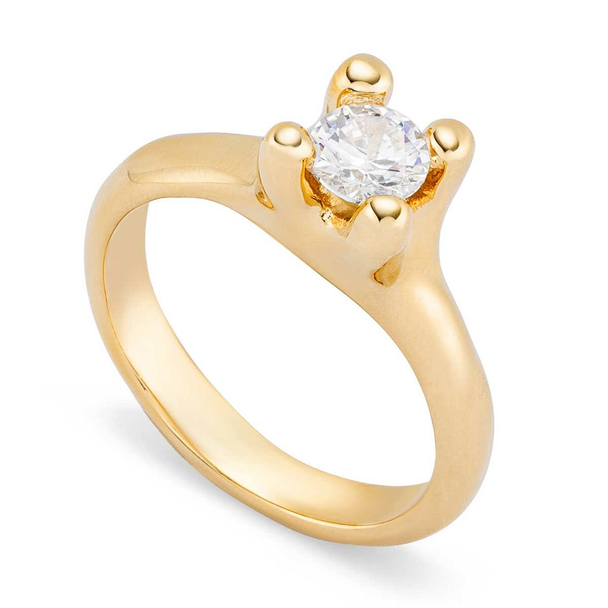 Кольцо, циркон