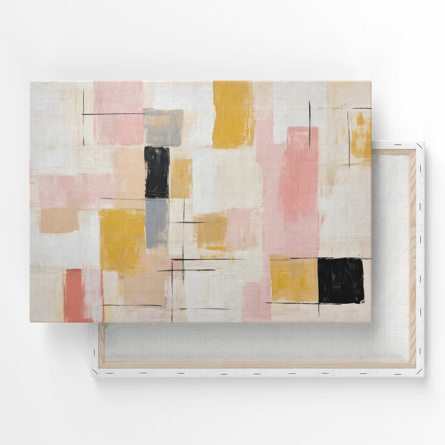 Картина на холсте, репродукция / Абстракции красками / Размер 30 x 40 см