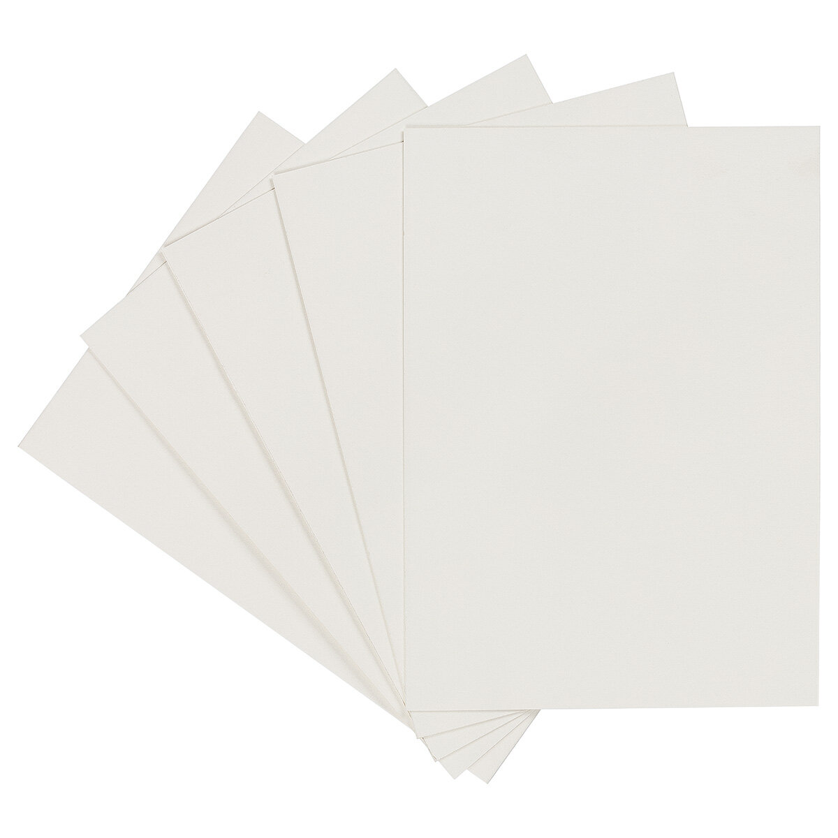 Набор картона пивного 1,55мм 850г/кв. м 30х40см 10 листов белый