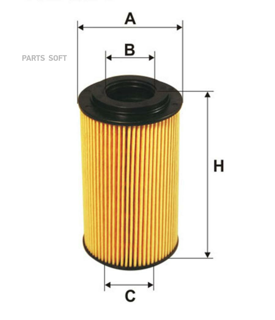 FILTRON OE664 Фильтр масляный PORSCHE