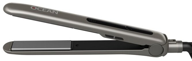 Щипцы DW Ocean, 25х90мм, электр. терморег, керам.-турмалин, 130-230°C, серые 03-400 Silver (*)