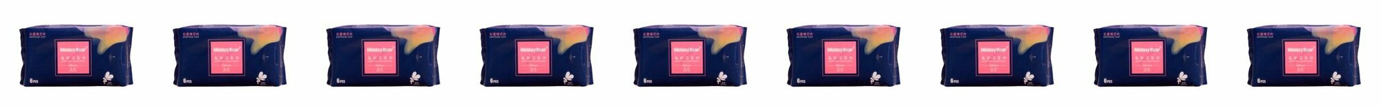 MIDDAY BEAR Прокладки гигиенические ночные, 350 мм, 9 уп