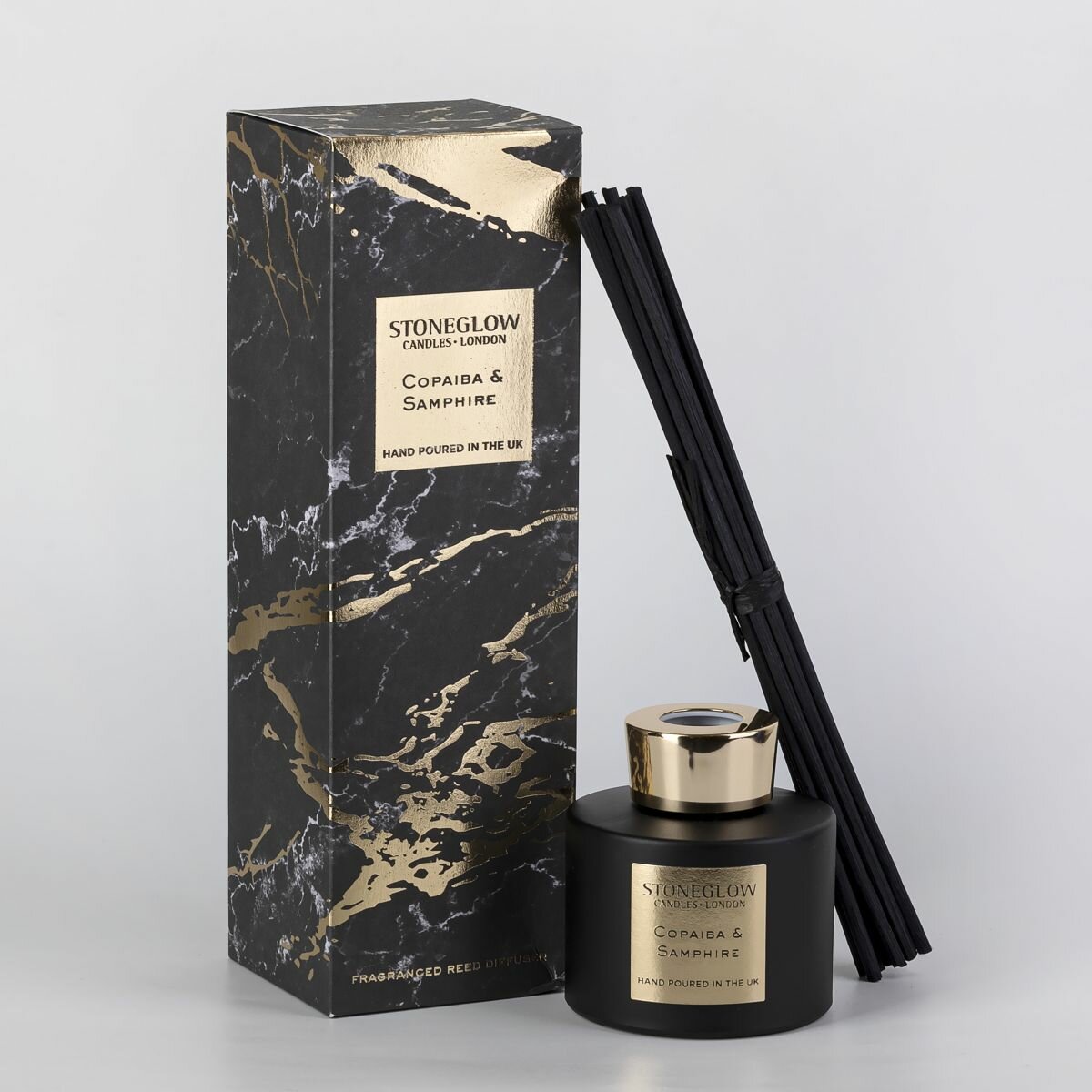 Копайба И самфир - COPAIBA & SAMPHIRE - Аромадиффузор с палочками от STONEGLOW 120 мл