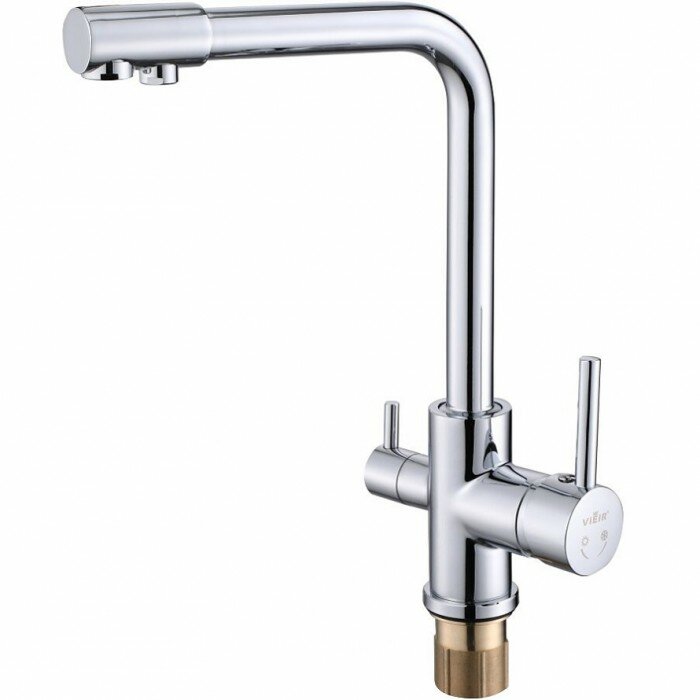 Cмеситель для кухни под фильтр ViEiR V15002 Хром