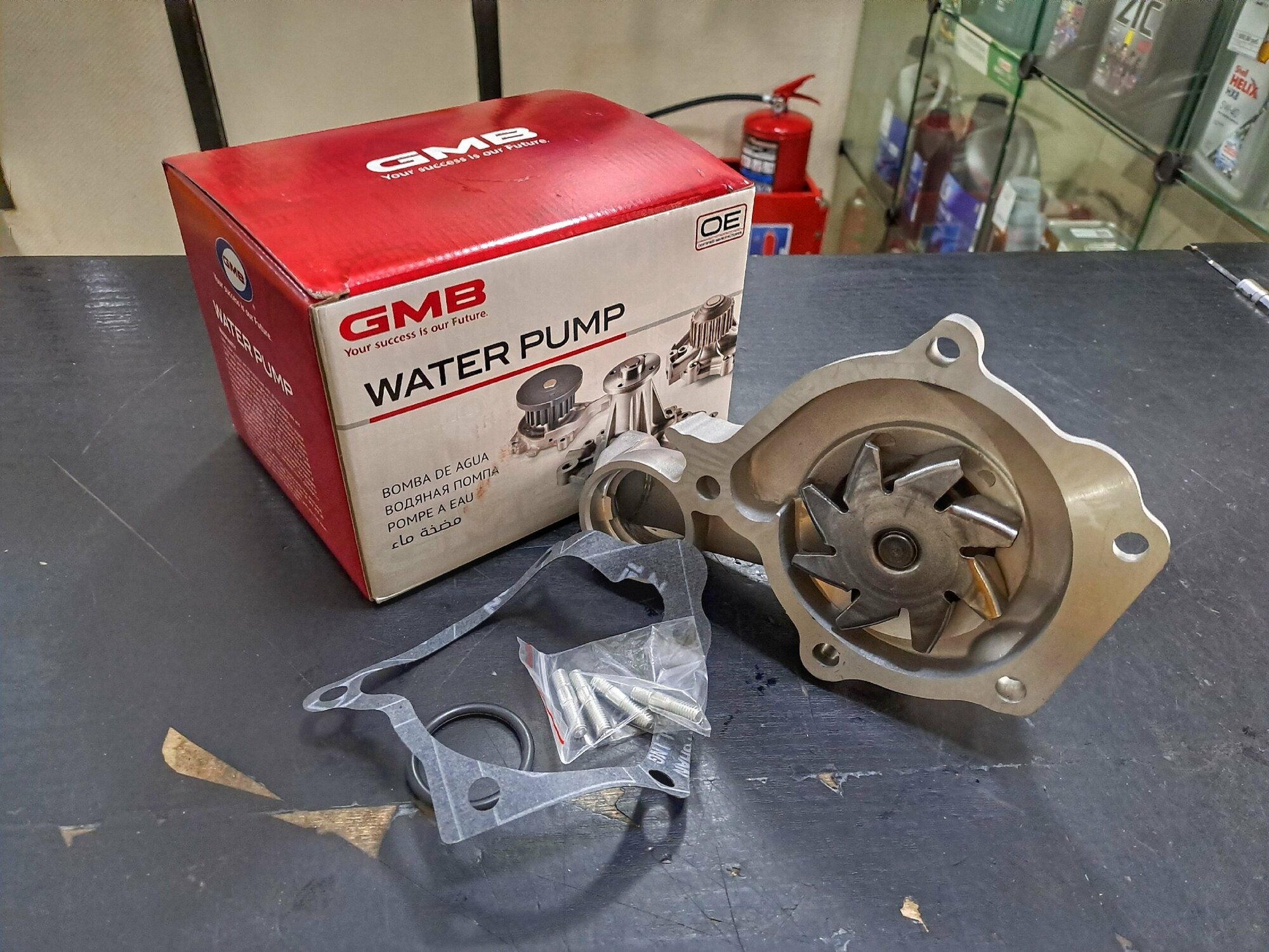 Помпа водяная Hover H2, H3, H5 арт. SMD303389GM (Аналог, GMB)