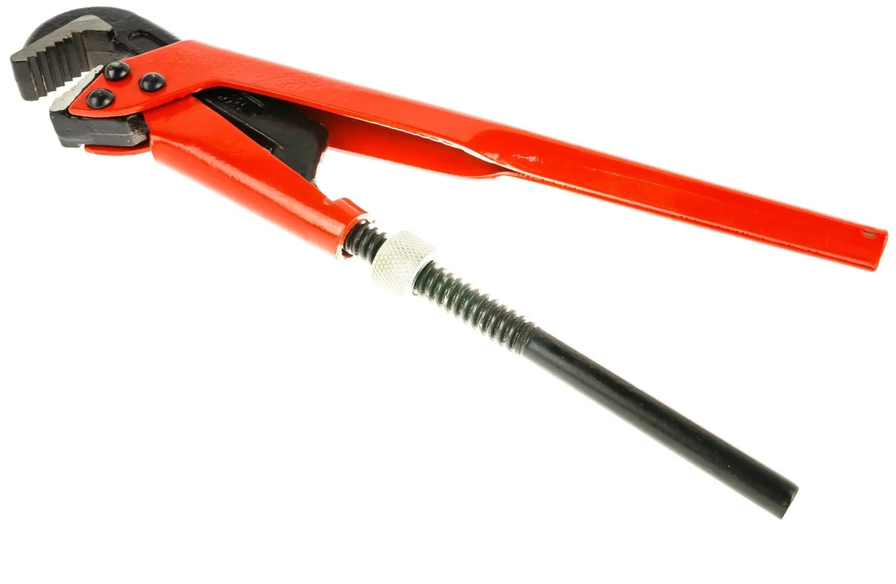 Ключ трубный рычажный КТР 1,5"-38мм, губки L, углеродистая сталь "888"