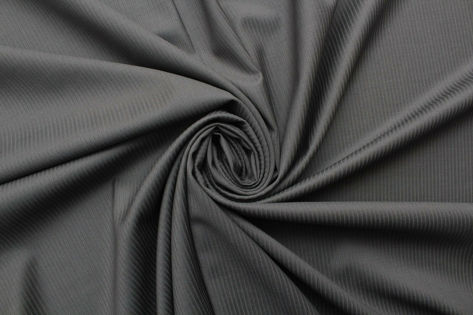Ткань Шерсть костюмная Zegna серая, ш152см, 0,5 м