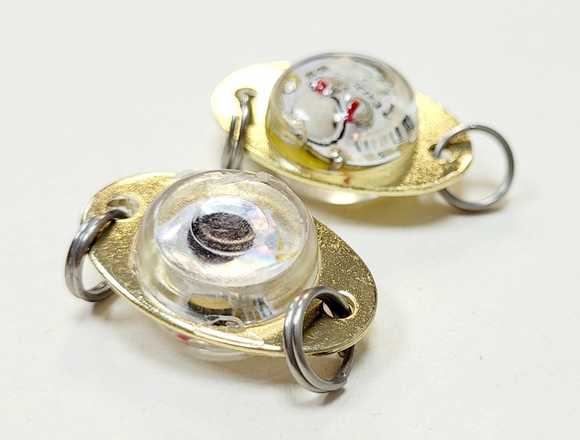 Блесна Booster M вес 3,8 грамм 2.5 см, цвет мульти (2 штуки)