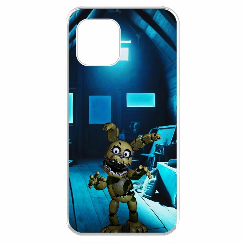 Чехол-накладка Krutoff Clear Case фнаф - Плюштрап для iPhone 11 Pro