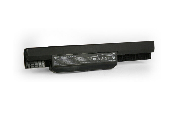 Акб для ASUS K53 A43 A53 K43 X43 X44, X53 Series 10.8V 4400mAh PN: A32-K53 A42-K53 A43EI241SV-SL. Black, BAT-AS-18