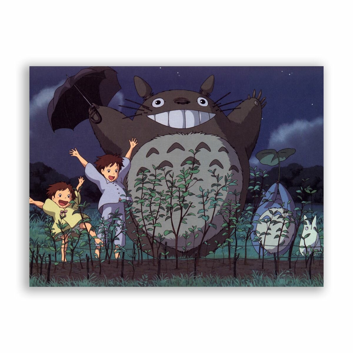 Постер, плакат на бумаге / Мой сосед Тоторо / Размер 40 x 53 см