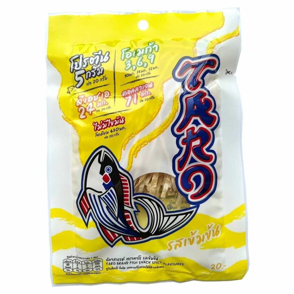 Рыбная закуска с пряным вкусом TARO, 20 гр