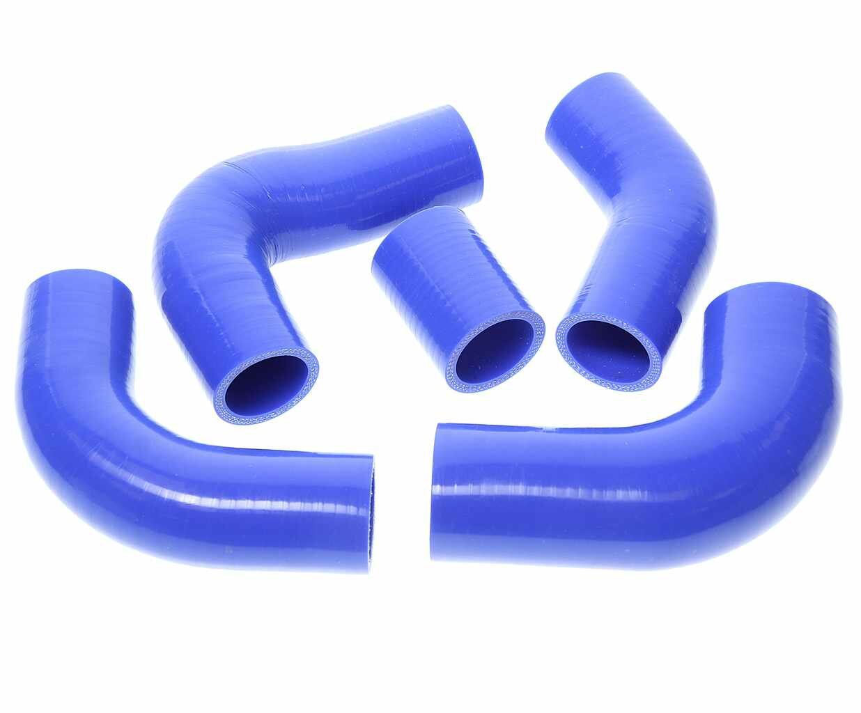 Патрубок ГАЗ-3302 дв. ЗМЗ-406 ЕВРО-2 радиатора комплект 5шт. силикон, 130-17-010, MEGAPOWER