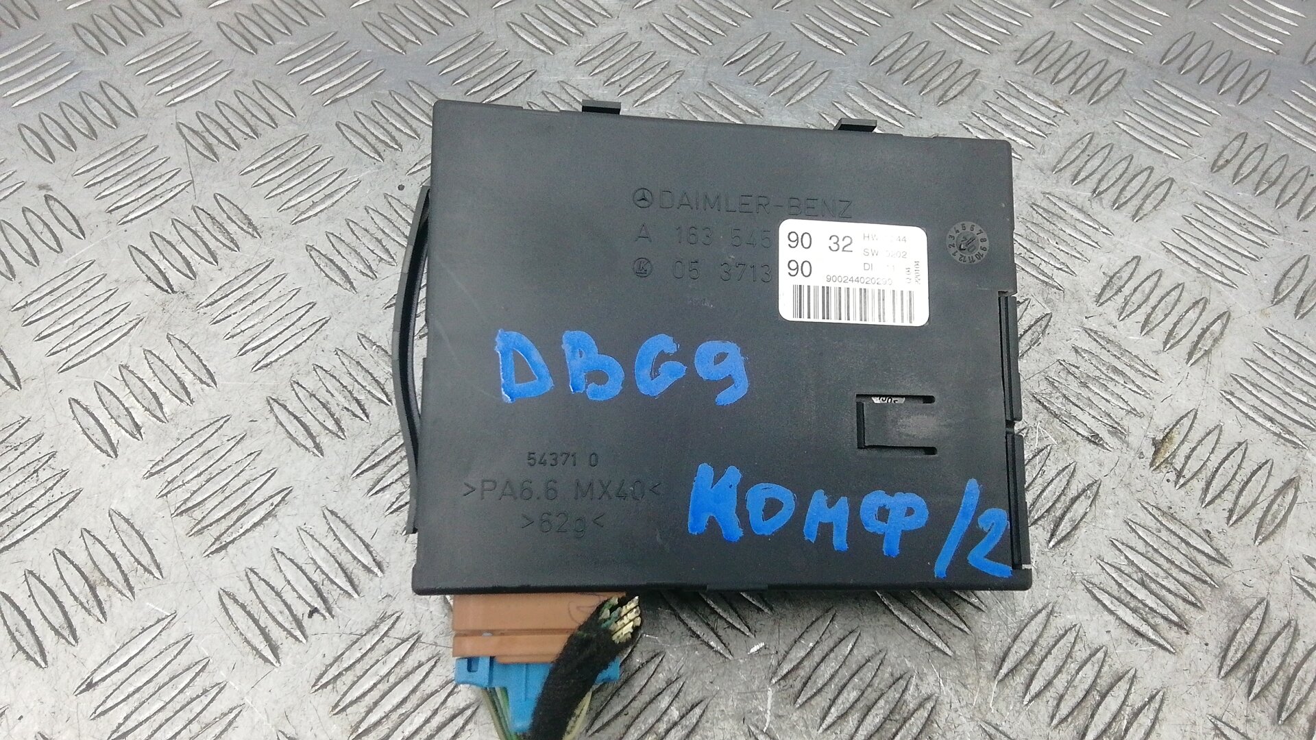 Блок комфорта MERCEDES BENZ M-CLASS W163, Номер A1635459032