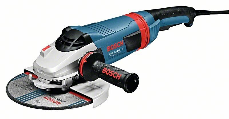Угловая шлифовальная машина BOSCH GWS 22-180 LVI Professional 0601890D00 2200 Вт