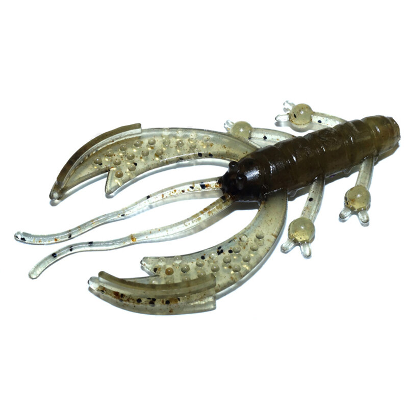 Силиконовая приманка ASL "Рак" цвет №040, L- 5см (2"), 5шт/уп