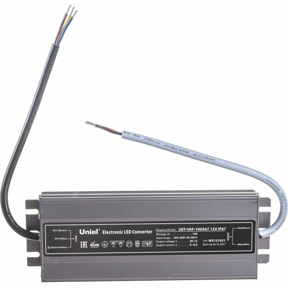 Блок питания Uniel 100A67