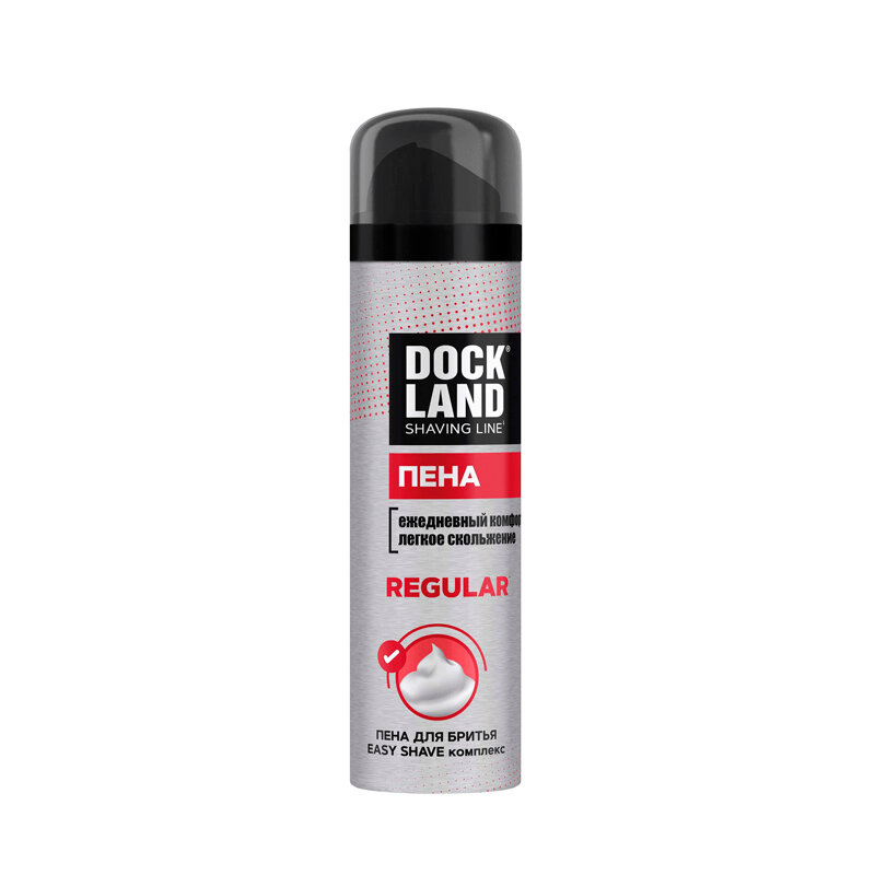 Пена для бритья DOCKLAND 200мл Regular