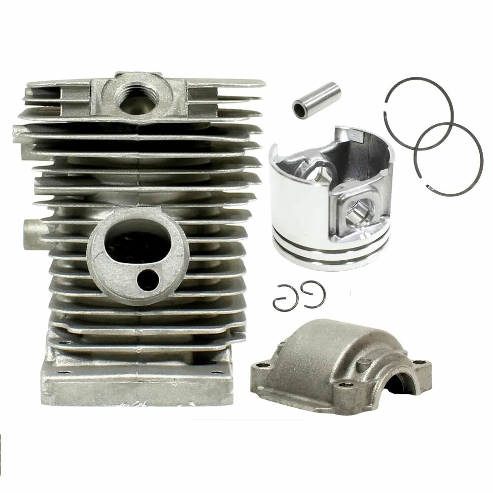 Цилиндр с поршнем и поддоном для бензопилы Champion IGP, для бензопилы MS 180, арт. 1300064