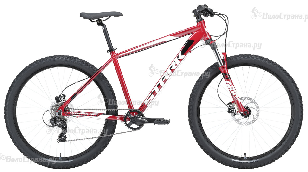Горный велосипед Stark Hunter 27.2+ HD (2023) 16" Красно-коричневый (150-165 см)