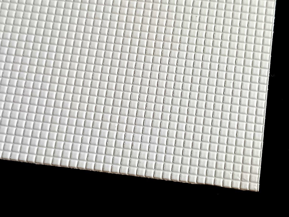 Объемная текстура тротуарной плитки, ABS-пластик, (длина 430 мм, ширина 300 мм)