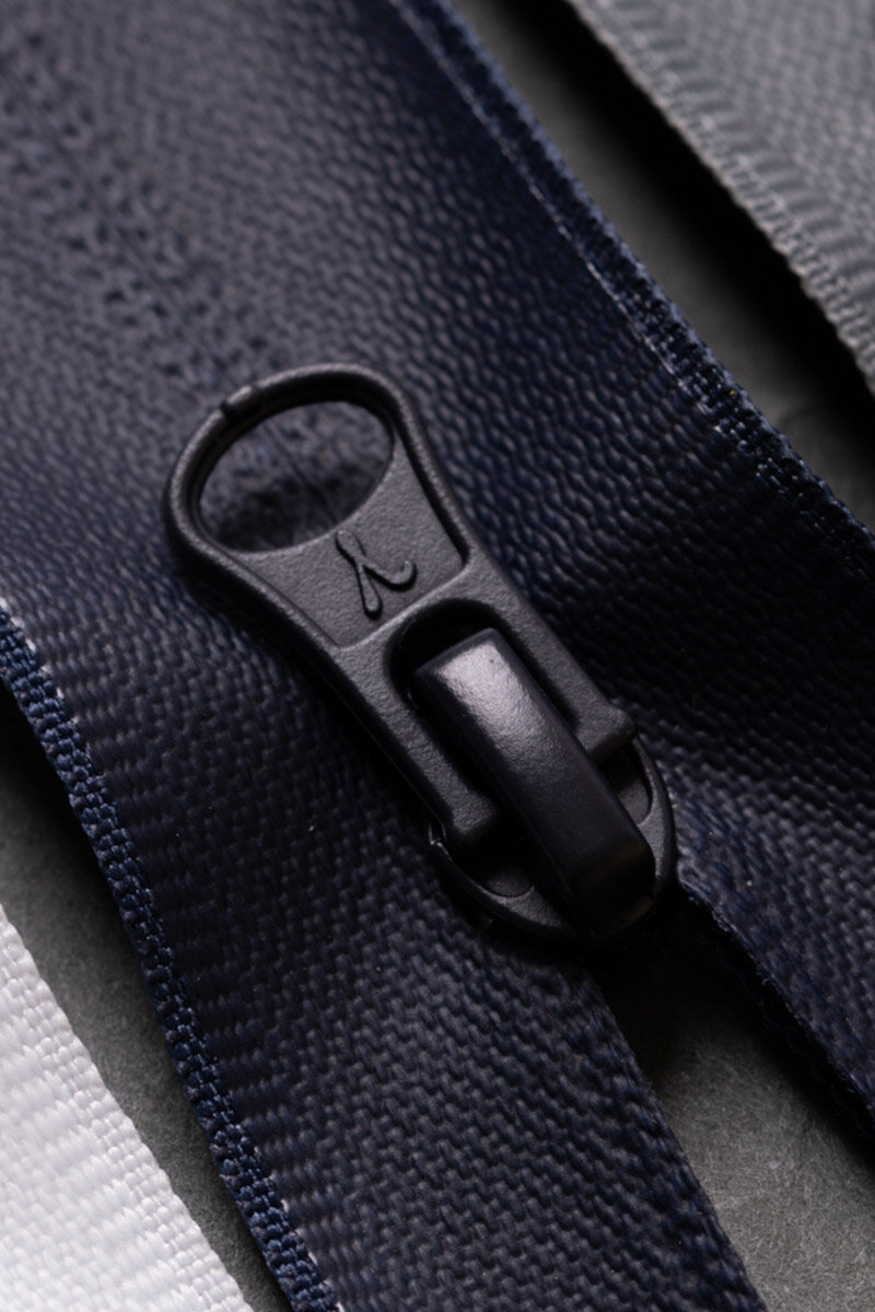 Gamma' N5-WP-EK03 Замок к молнии с водонепроницаемым покрытием спиральный тип 5 автомат цвет черный №310