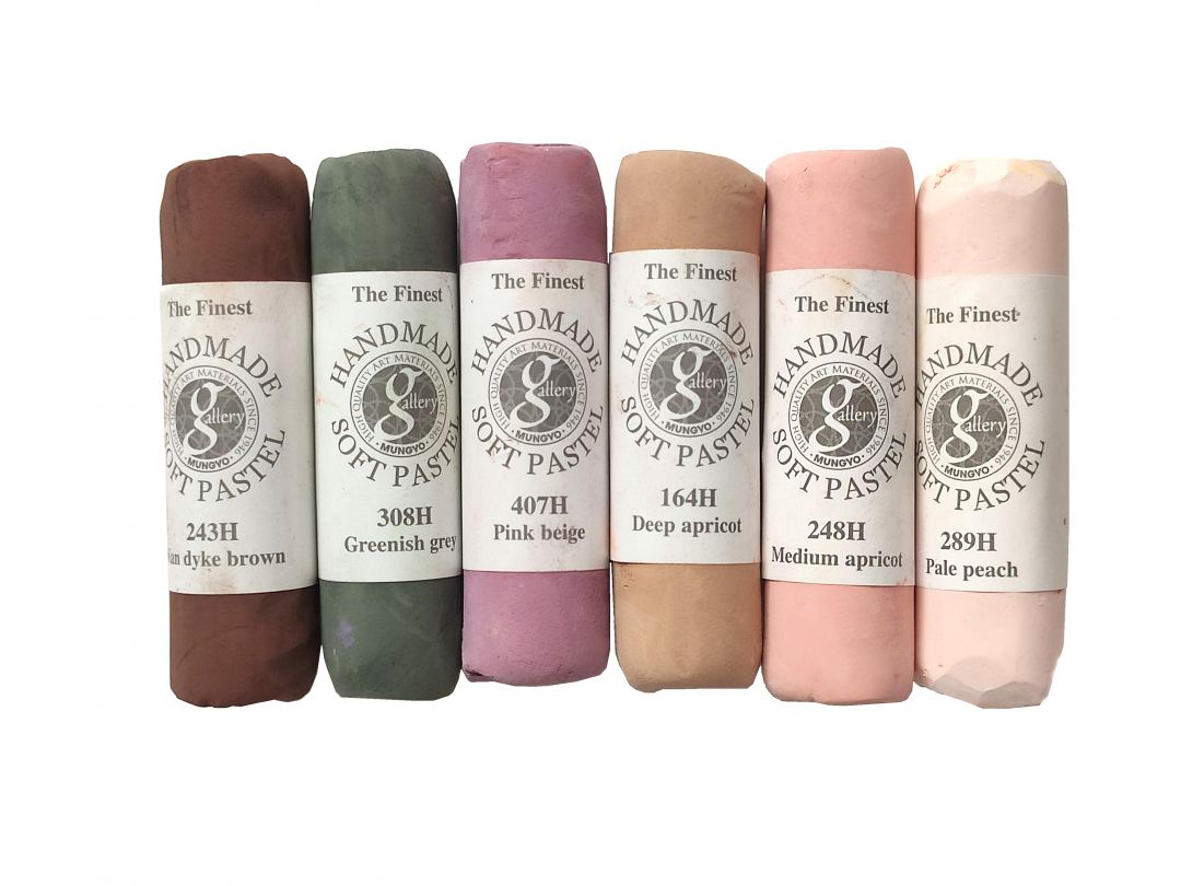 Набор сухой пастели soft "Gallery Handmade", "Сакура", 6 цв.