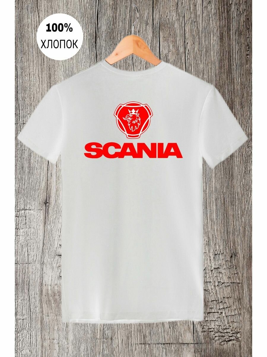 Футболка scania скания грузовики