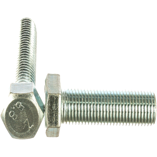 Болт М16х55 ГОСТ 7798-70 полная резьба класс прочности 5.8 покрытие цинк | код 1671160055 | РФ ( 1кг )