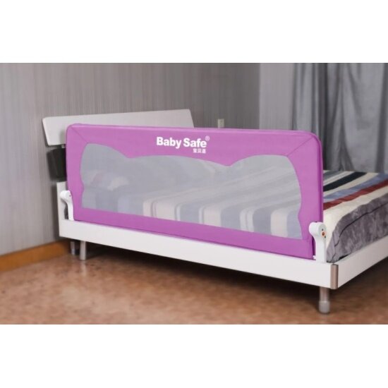 Барьер защитный Baby Safe ушки 180х66 пурпурный