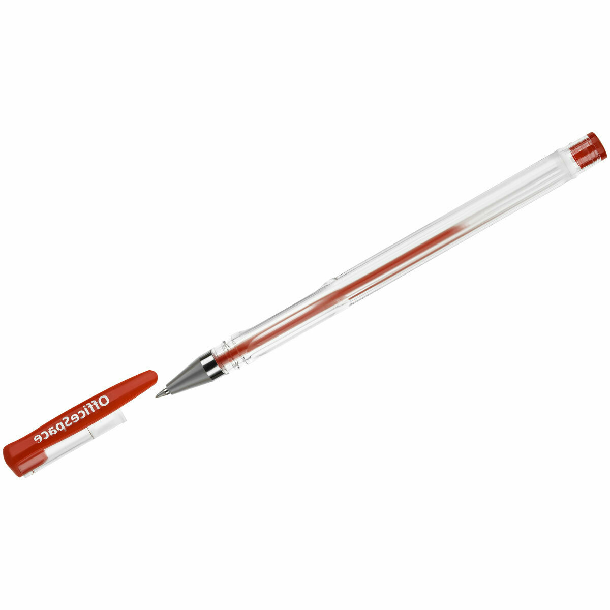 Ручка гелевая OfficeSpace красная, 0,5мм, GPA100/RD_1720/180140