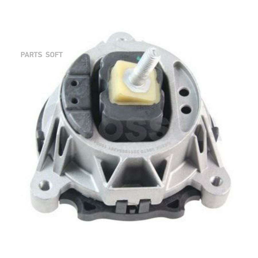 39870 OSSCA Опора двигателя передняя, левая / BMW 1,3 мот. N13 (F20,21,30,31) 10~16