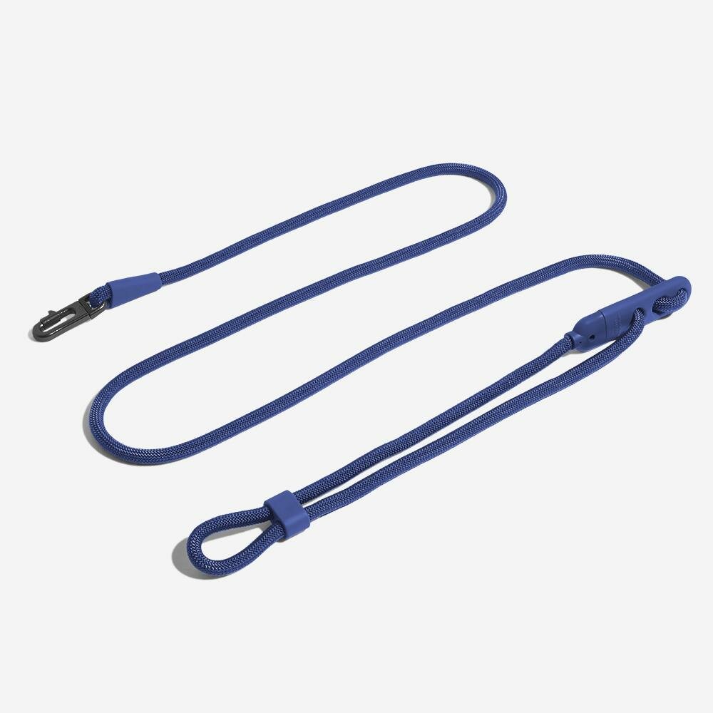 Поводок handsfree DEEP BLUE Zee.Dog (синий / 240 см)