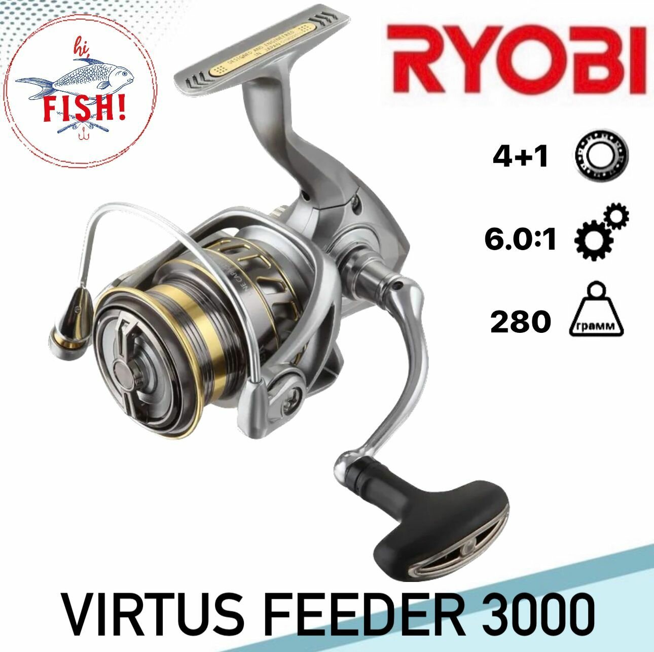 Катушка Ryobi Virtus Feeder 3000
