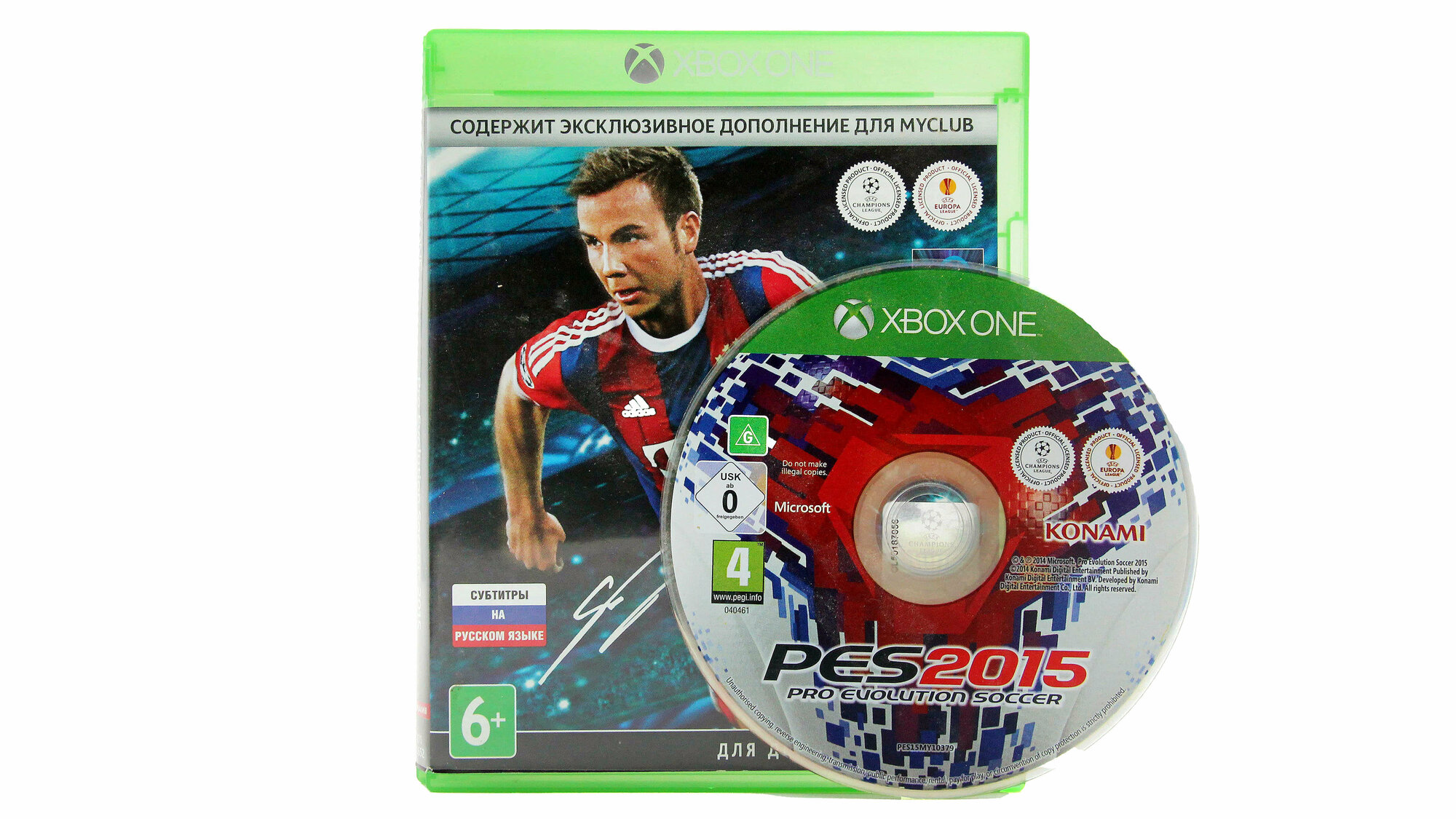 Pro Evolution Soccer 2015 (PES) (Xbox One/Series X) — фото 1