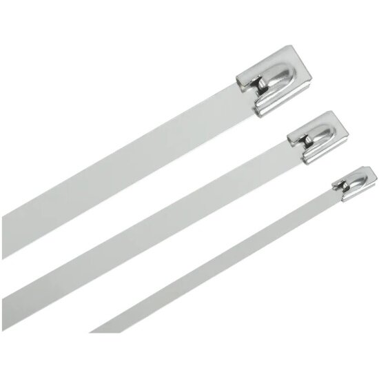 Хомут стальной Iek ХСт 4.6х300мм (уп.100шт), UHS10-D046-300-100