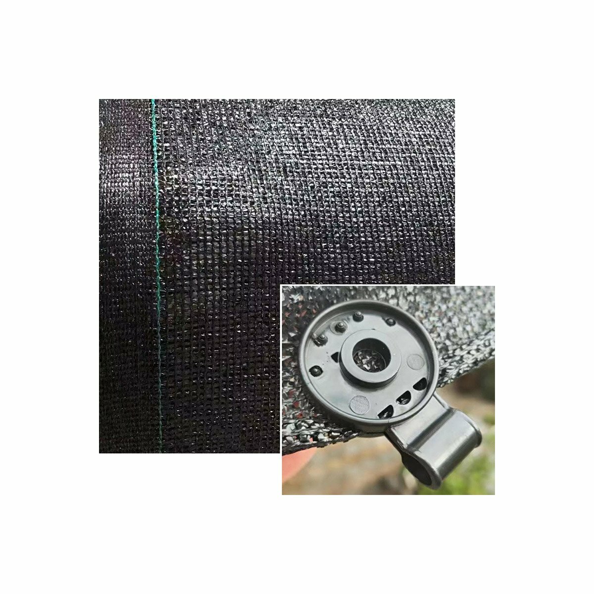 Сетка затеняющая с клипсами 4*5 м (80 г/м2) (999316)