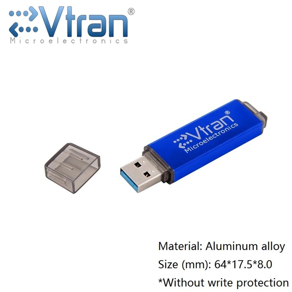 EVTRAN MICROELECTRONICS V03S MLC USB-флешка 64ГБ 128 ГБ, Синий