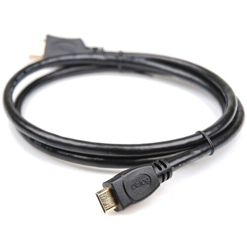 Кабель HDMI-mini M/M V1.4 Диалог HC-A1310 - 1м в пакете чёрный