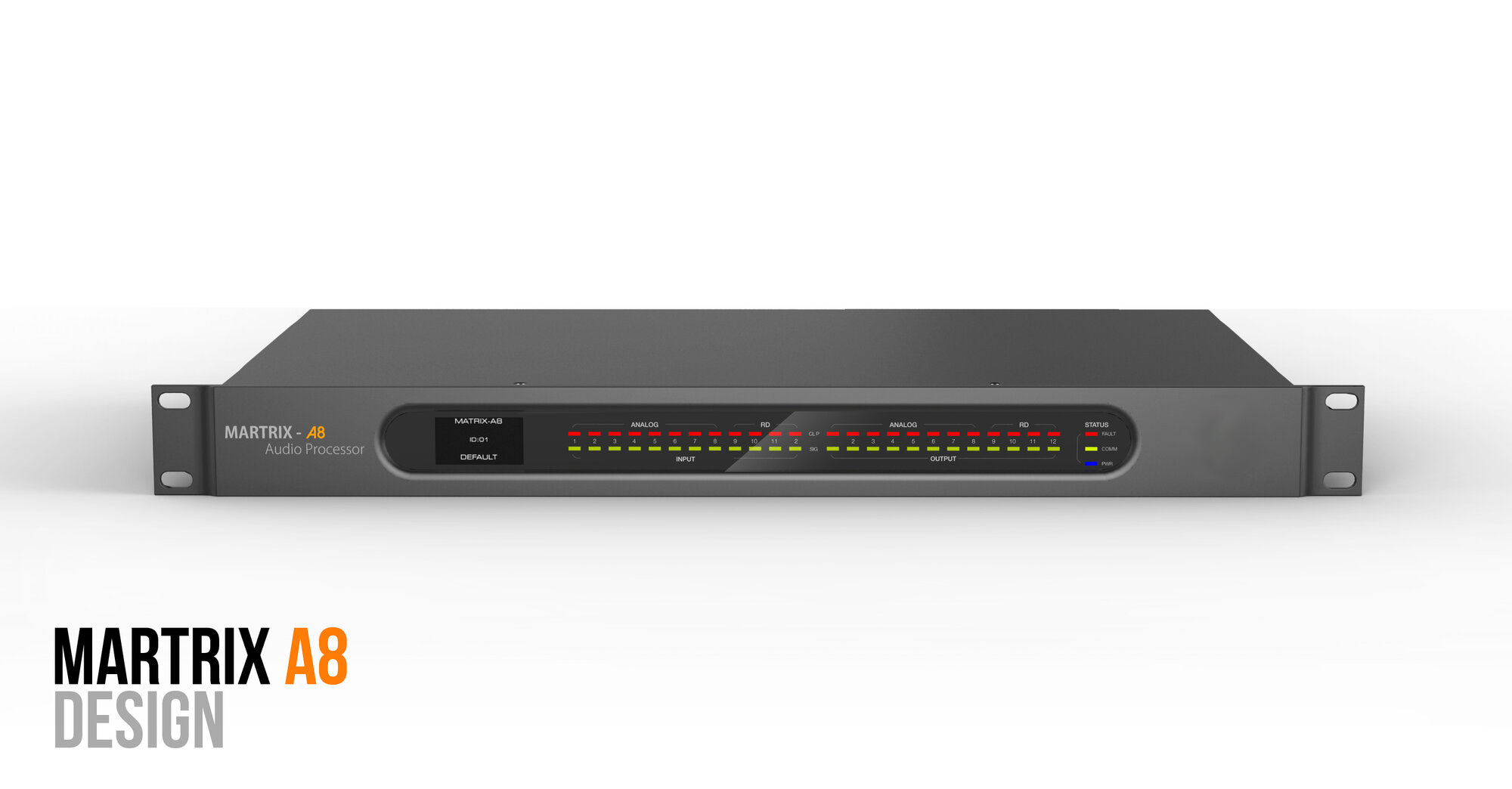 SVS Audiotechnik Matrix-A8 Матричный процессор управления аудио и трансляционными системами