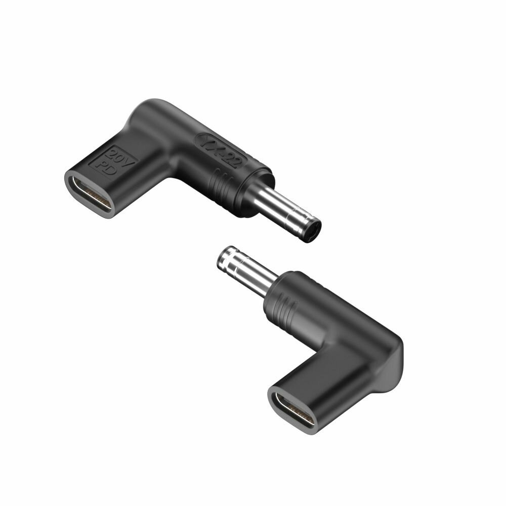 Переходник с Type-C на DC 4.0x1.7мм, 65W