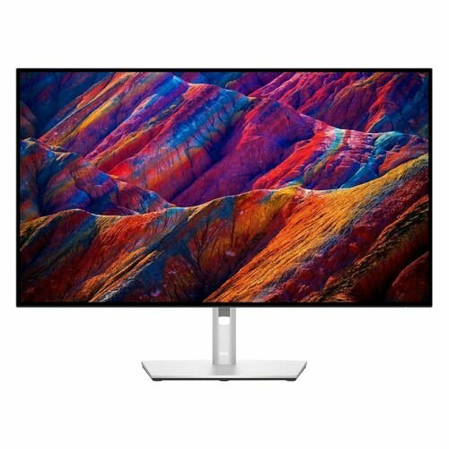 31.5" Монитор Dell UltraSharp U3223QE, 3840x2160, IPS, 1хHDMI, 1хDP, черный и серебристый [3223-7739]