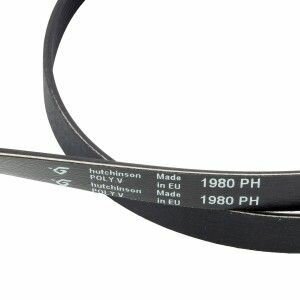 Ремень 1980 PH6,7 для сушильной машины Bosch, Siemens, Neff, Hansa, Electrolux, Zanussi, Whirlpool 649054