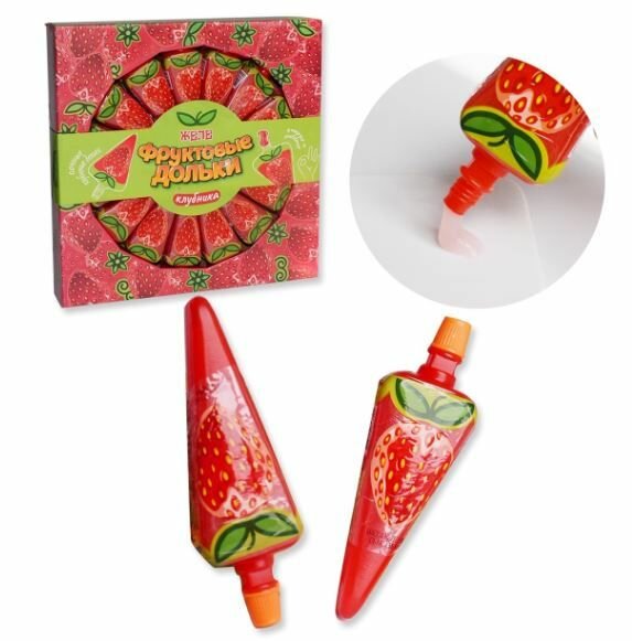 Канди Клаб Желейный десерт, Фруктовые дольки Арбуз, 30 шт