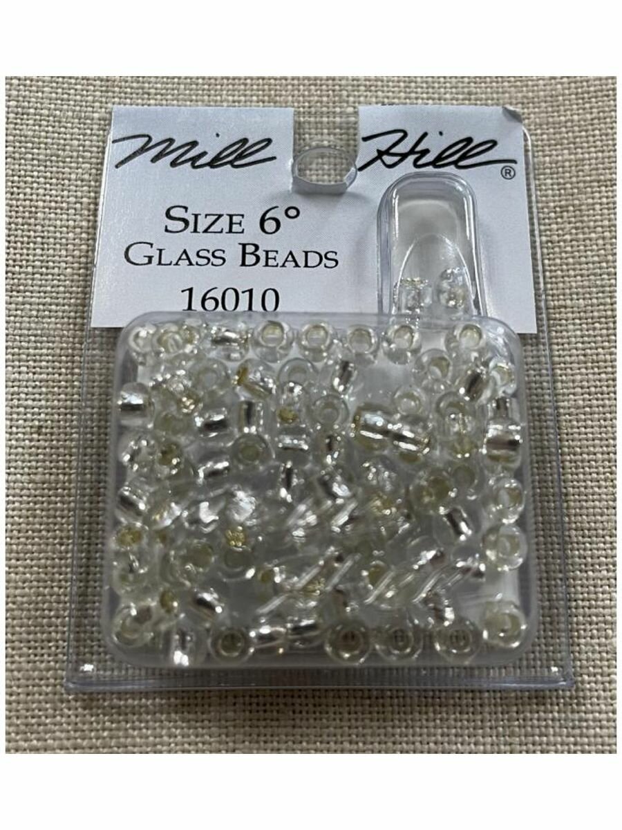 Стеклянный бисер Mill Hill Size 6 Glas Seed Beads (цв. 16010, 5.2 гр.)