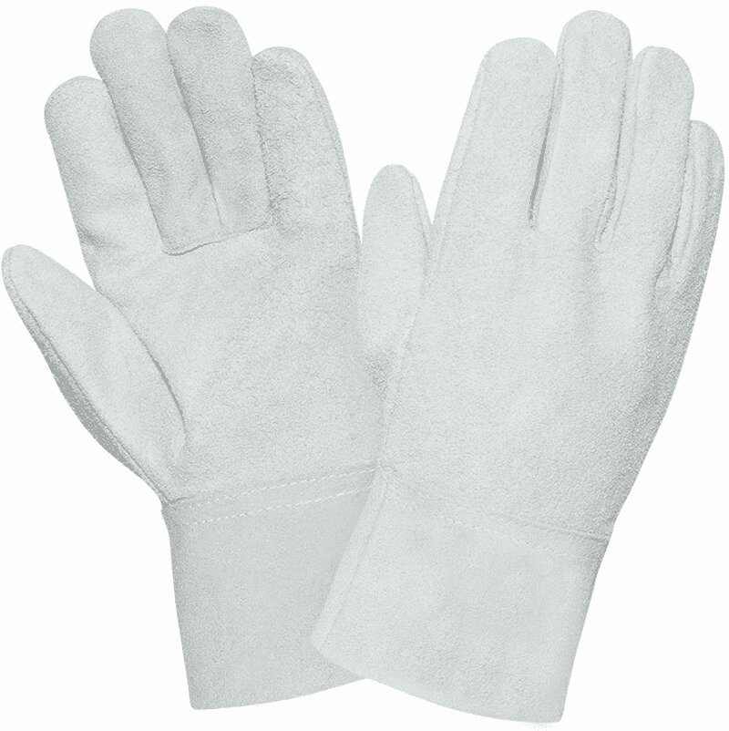 Перчатки защитные рабочие кожаные спилковые 'спилковые люкс" Спецобъединение