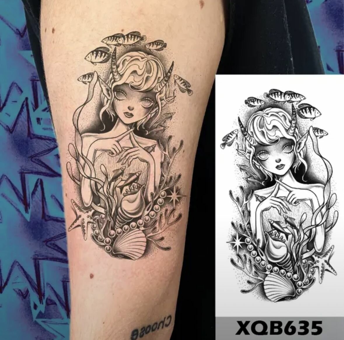 Временные переводные татуировки для взрослых, водостойкая тату-наклейка на тело, tatoo