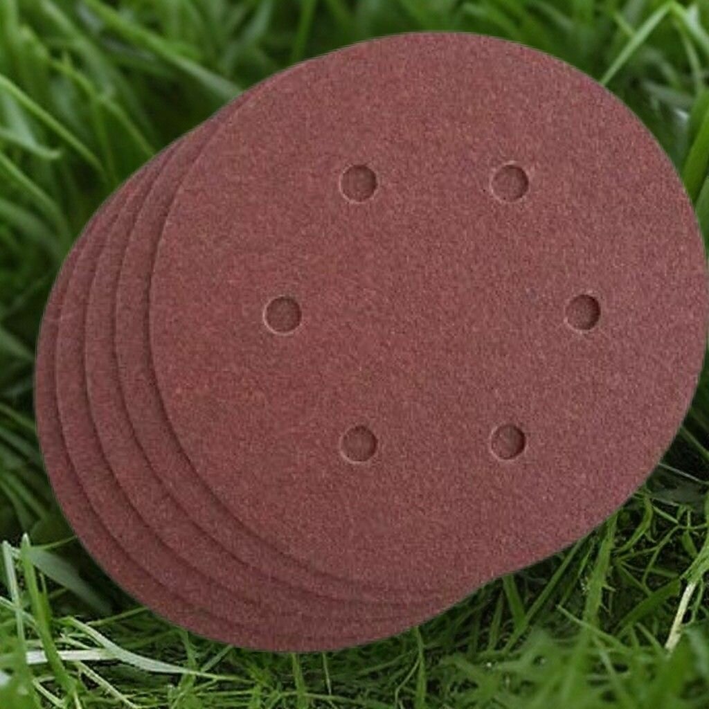 Круг наждачный на липучке для шлифовальных аппаратов Жираф, диаметром 225, отверстий 6шт